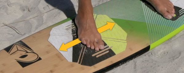 Strapless Surfboard Foot Positions Explained - Progression Sports ...