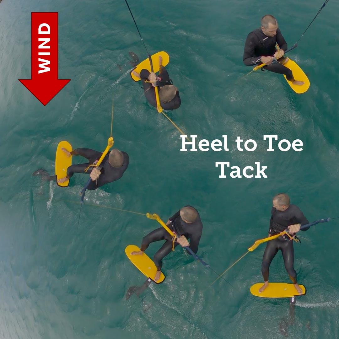 Learning the Kitefoil Tack – Part 1 : Four Tacks but Where to Start?